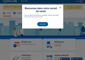 Carnet santé Québec – votre dossier médical en ligne